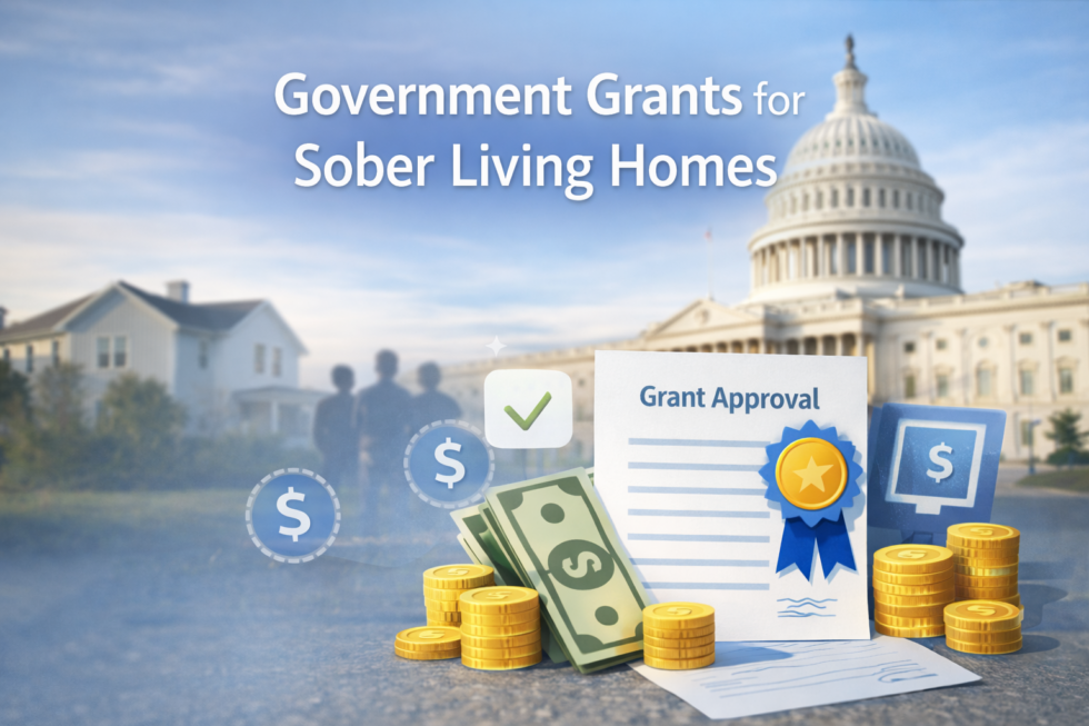 Government grants for sober living homes - One Step